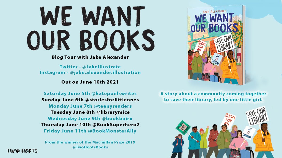 BLOG TOUR: We Want Our Books – Library Mice