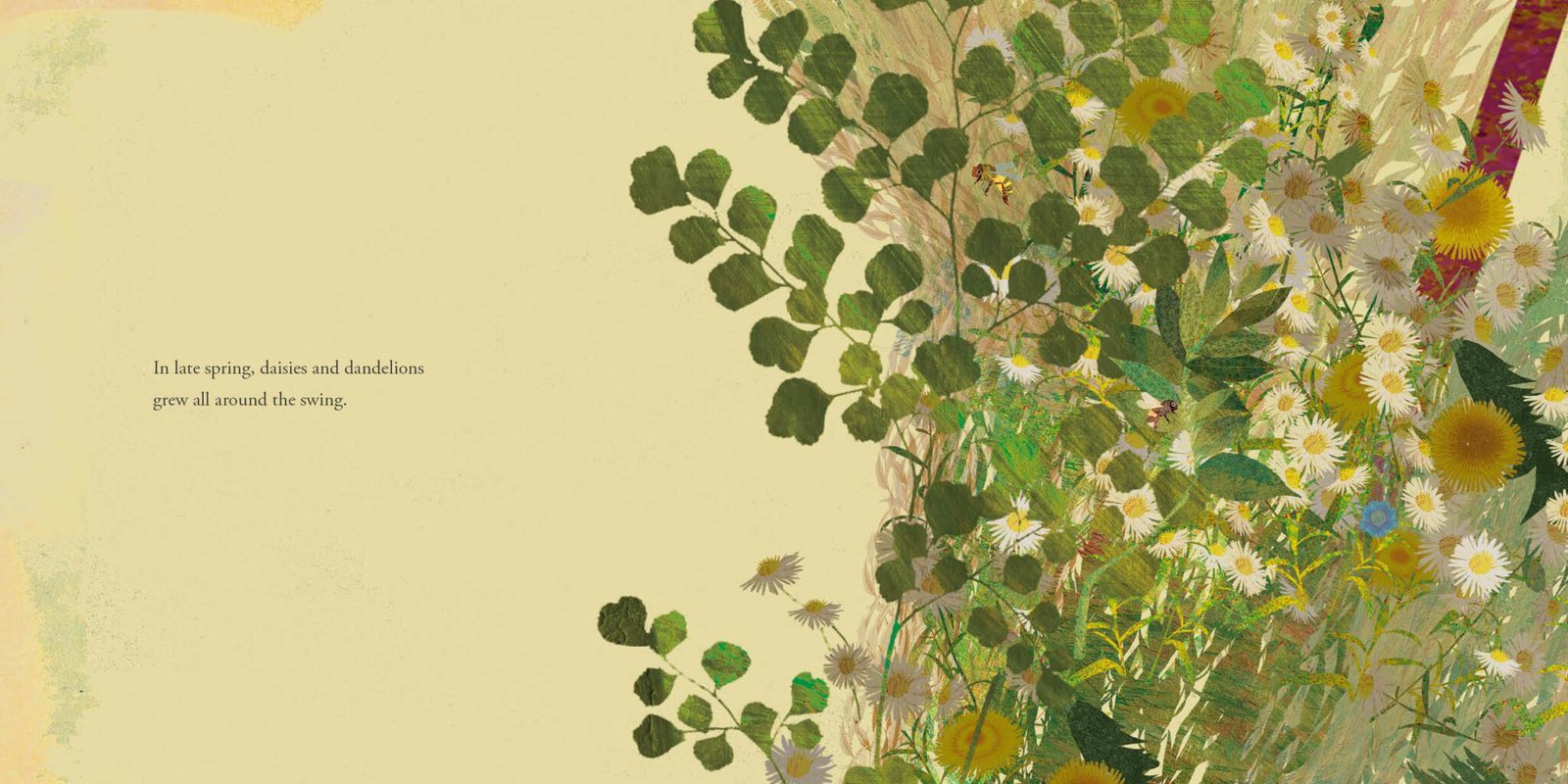 The Story behind the art: “The Swing” by Britta Teckentrup – Library Mice